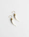 Niho - White with Gold Hoop Hook – Konei.nz